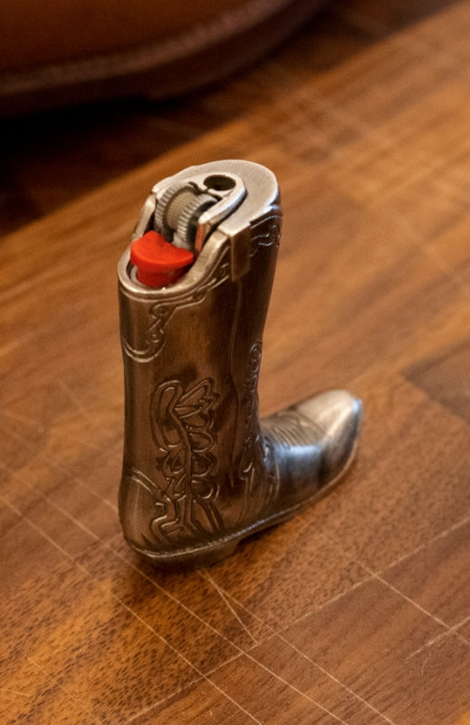 Marlboro Man Lighter Cowboy Boot